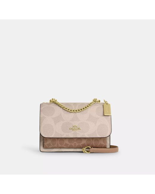COACH Klare Crossbody Bag in Pink | Lyst