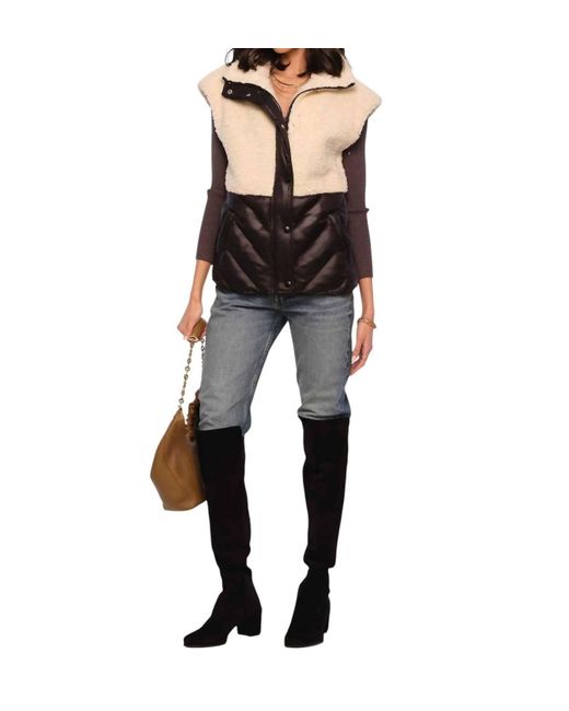 Heartloom Shara Vest in Black | Lyst