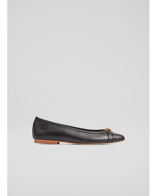 LK Bennett Brielle Flats in White | Lyst