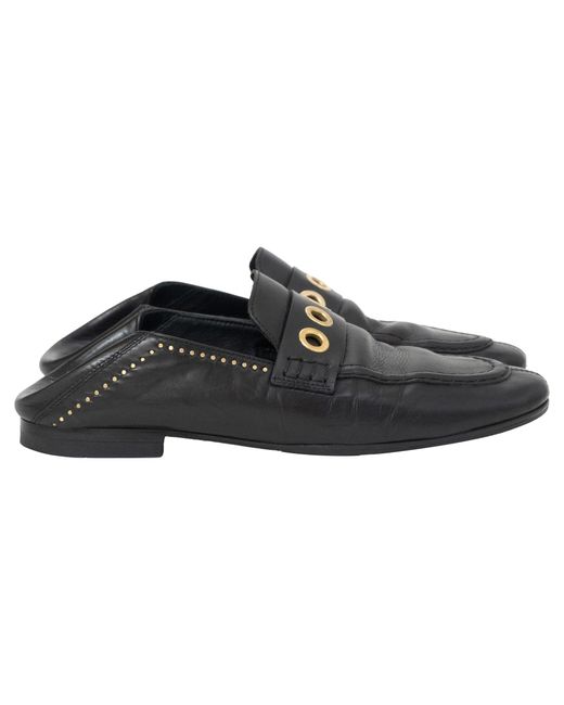 Isabel Marant Fosten Convertible Loafers in Black for Men | Lyst