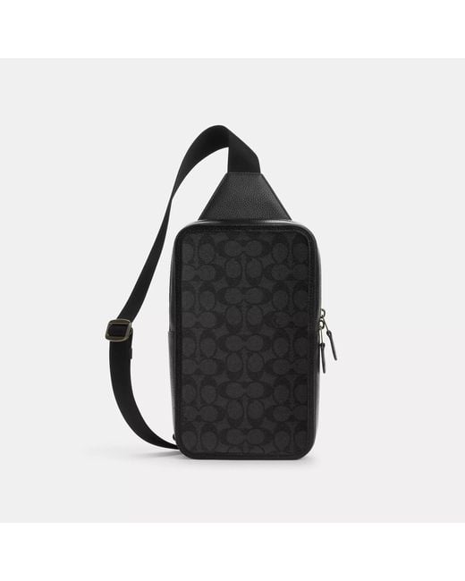 COACH Sullivan Pack in Black | Lyst
