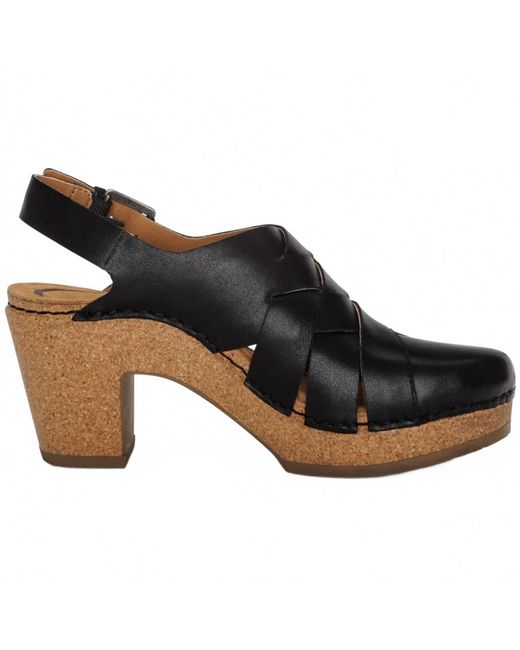Aetrex Paige Clog in Black | Lyst