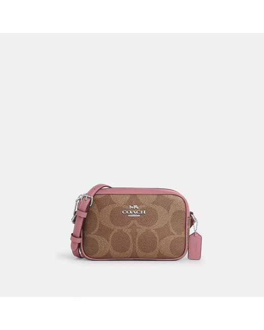 COACH Mini Jamie Camera Bag in Brown | Lyst