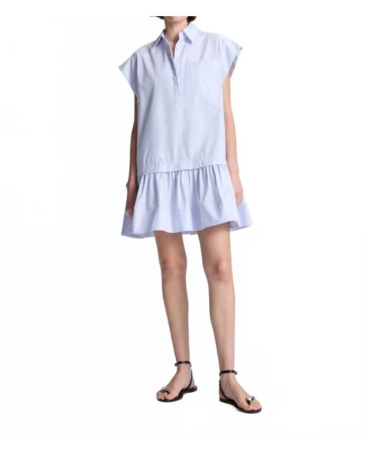 A.L.C. Brock Dress in Blue | Lyst