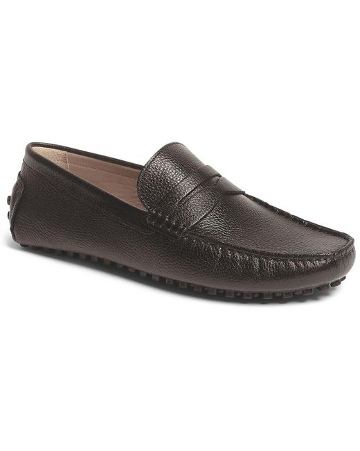 Carlos By Carlos Santana Ritchie Penny Loafer Solid Leather Loafers in ...