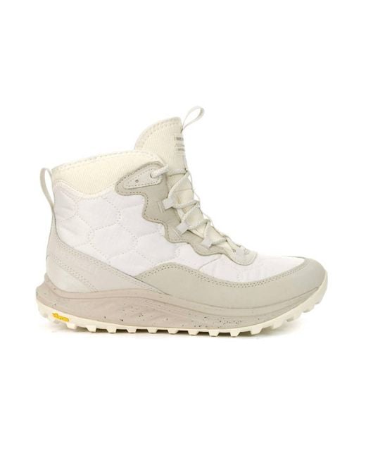 Merrell Antora 3 Thermo Mid Waterproof Boot in White | Lyst