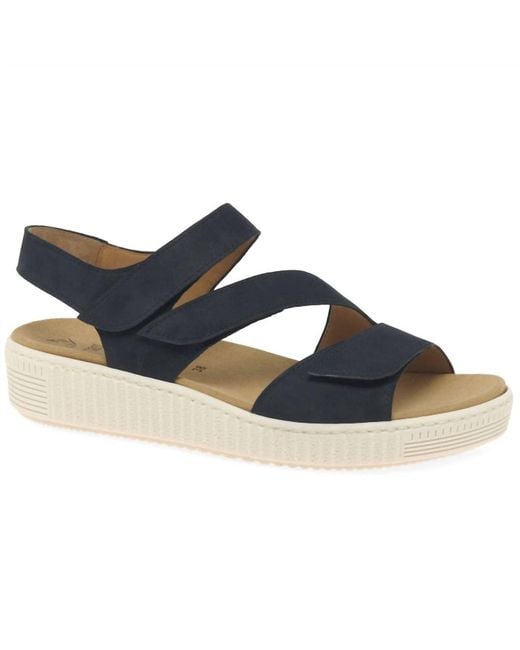 Gabor 43.600 Sandals in Blue | Lyst