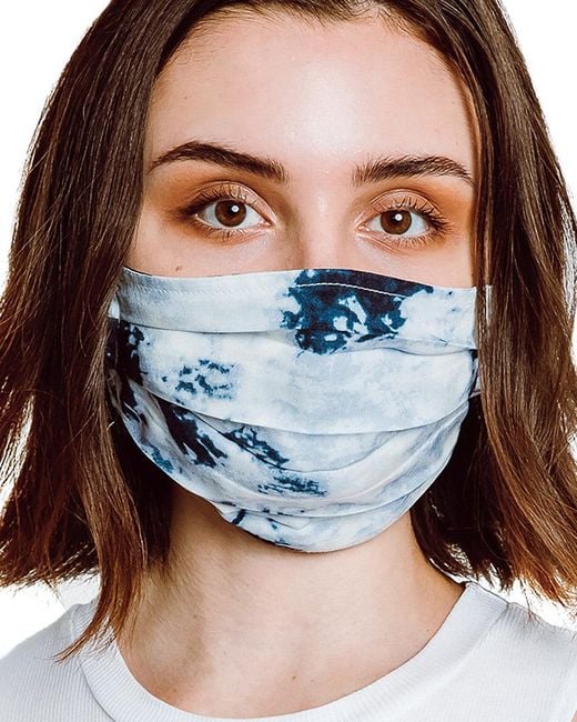 MONTE Pack Of Upcycled Masks in Blue | Lyst