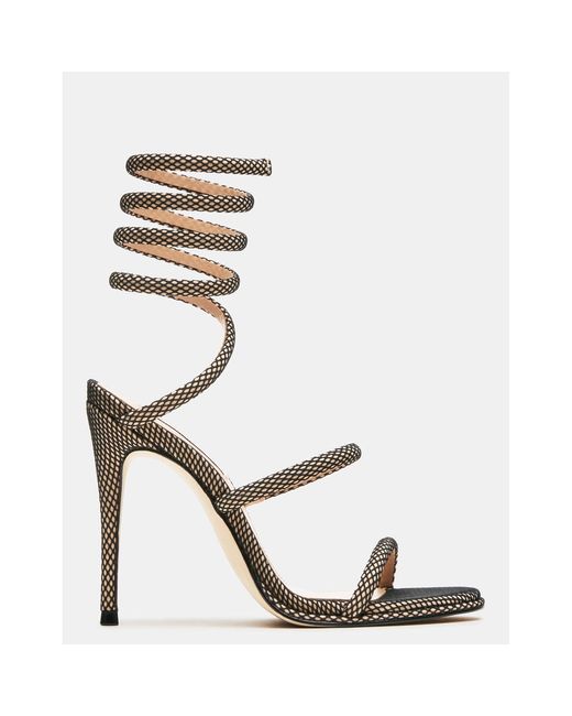 Steve Madden Exotica Mesh in Metallic | Lyst