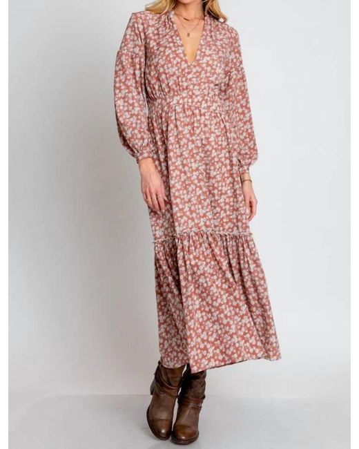 MONTE Cassandra Dress in Pink | Lyst
