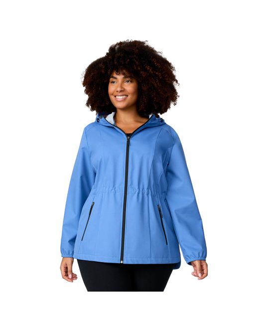 Free Country Plus Size X2O Anorak Rain Jacket in Blue | Lyst