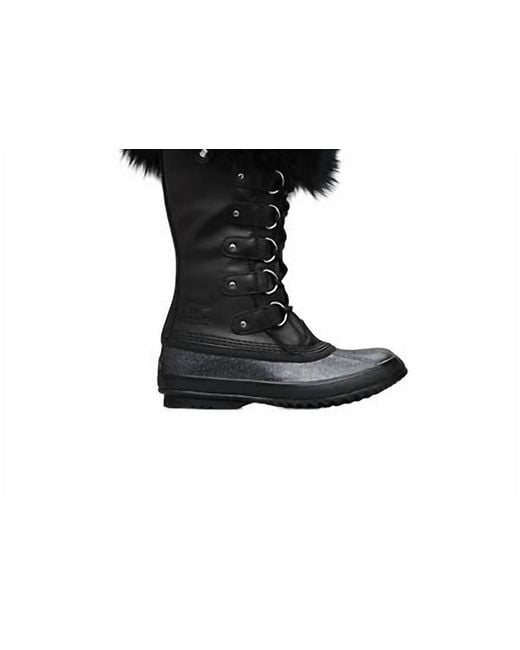 Sorel Joan Of Arctic Lux Winter Boot in Black | Lyst