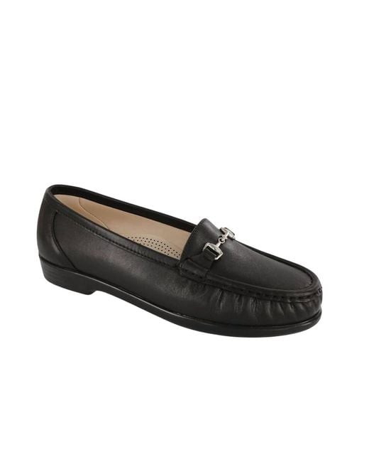 SAS Metro Slip On Loafer in Black | Lyst