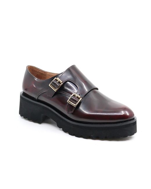 All Black Lugg Monk Shoes in Black | Lyst