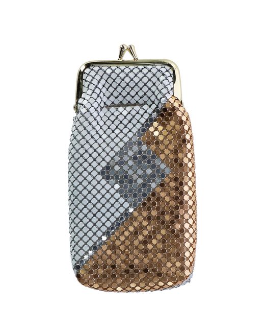 CTM Mesh Pattern Cigarette Case With Lighter Pocket & Kiss Lock Closure ...