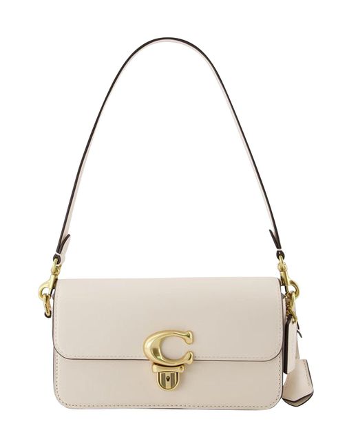 COACH Studio Bag in Natural | Lyst