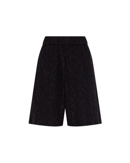 Dries Van Noten Shorts With Decorative Texture in Blue | Lyst