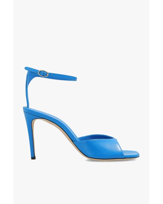 Victoria Beckham Heel Shoes in Blue | Lyst