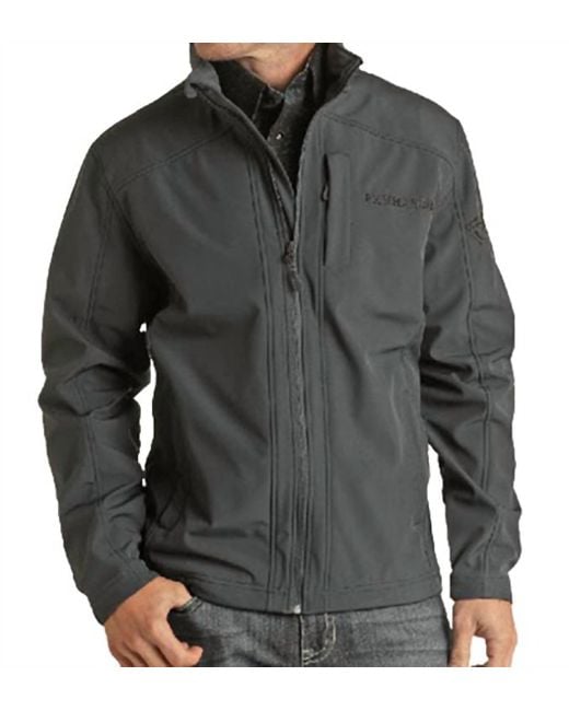 Panhandle Performance Logo Softshell Jacket in Gray for Men | Lyst