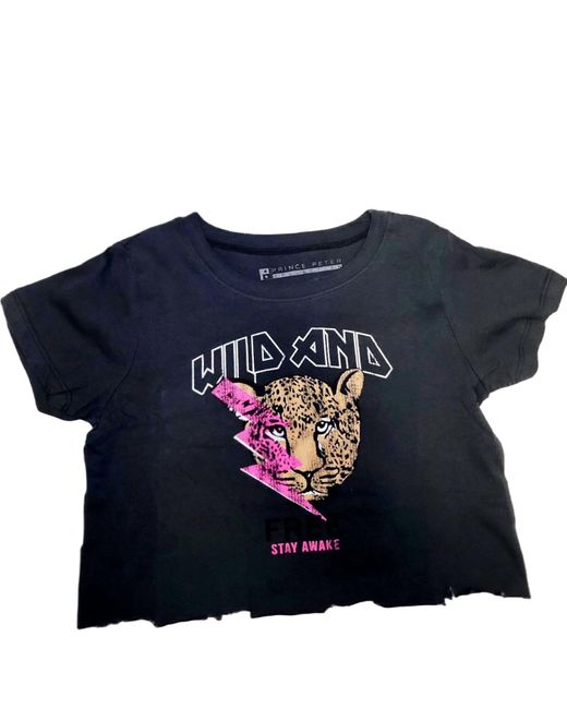 Prince Peter Girl's Wild And Stay Awake Top in Blue | Lyst