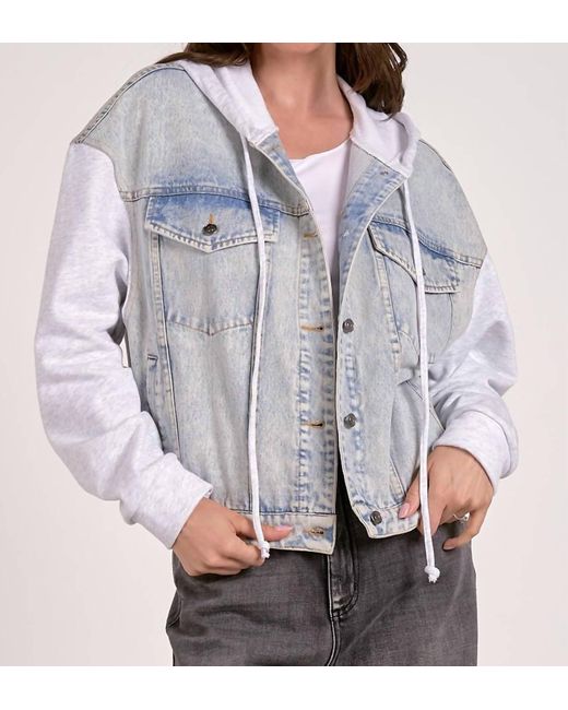 Elan Alexis Jacket in Gray | Lyst