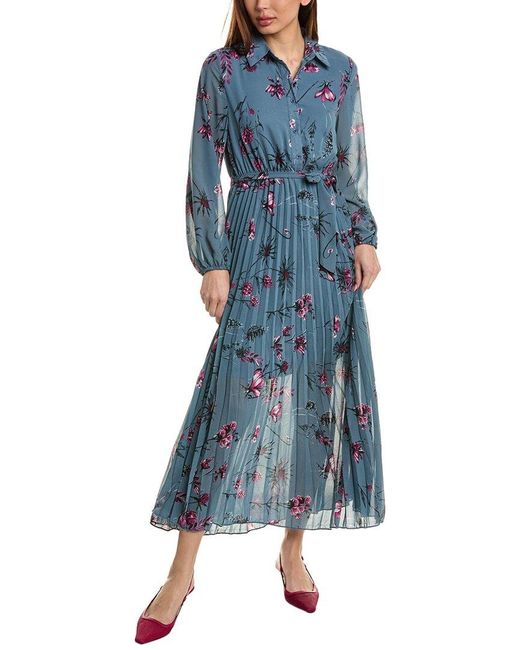 ANNA KAY Selena Midi Dress in Blue | Lyst
