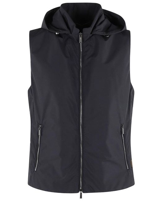 Moorer Luis Stp Vest in Black for Men | Lyst