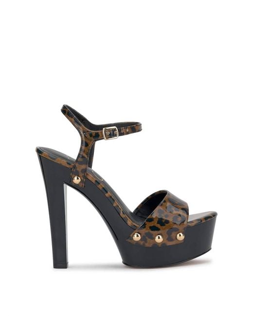 Jessica Simpson Calenta Studded Platform in Black | Lyst