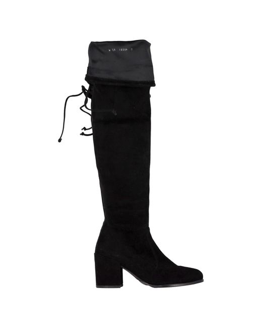 Stuart Weitzman Tieland 85 Over-The-Knee Boots in Black | Lyst