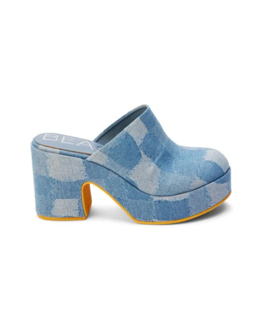 Matisse Jayde Platform Clog in Blue | Lyst