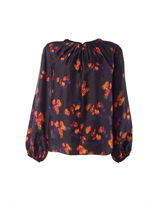 CELINA MOON Nyla Top in Red | Lyst