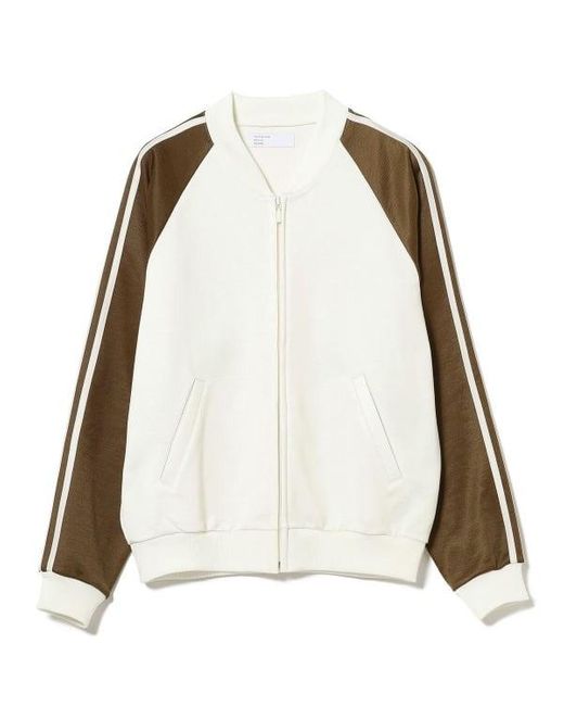 Beams Plus Retro-Inspired Track Top in Natural for Men | Lyst