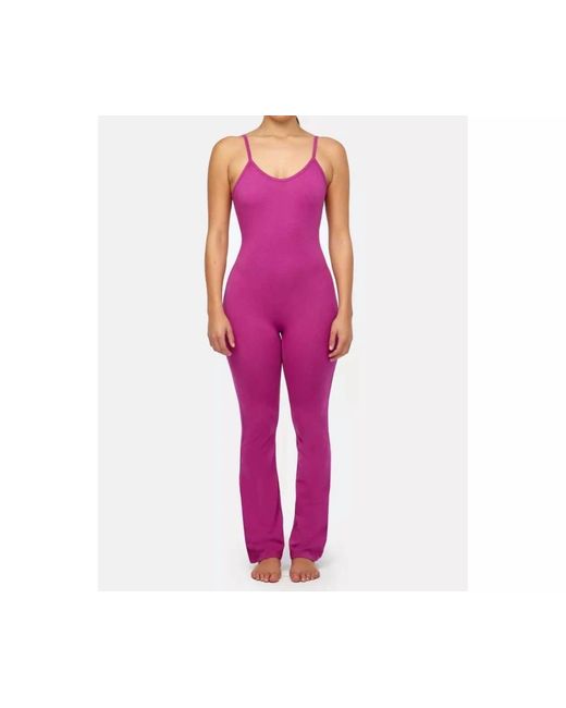 Lacausa Prana Unitard Jumpsuit in Pink | Lyst