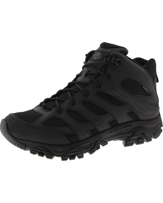 Merrell Moab 3 Mid Tactical Wp Work Lace Up Work & Safety Boots in ...