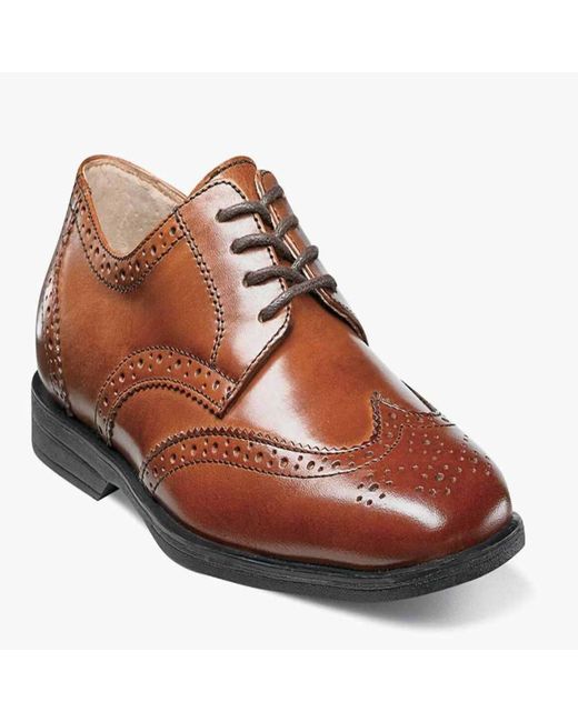 Florsheim Boy's Reveal Wingtip Shoe in Brown for Men | Lyst