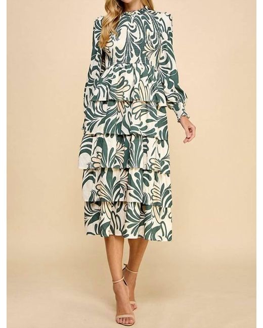 TCEC Delia Dress in Blue | Lyst