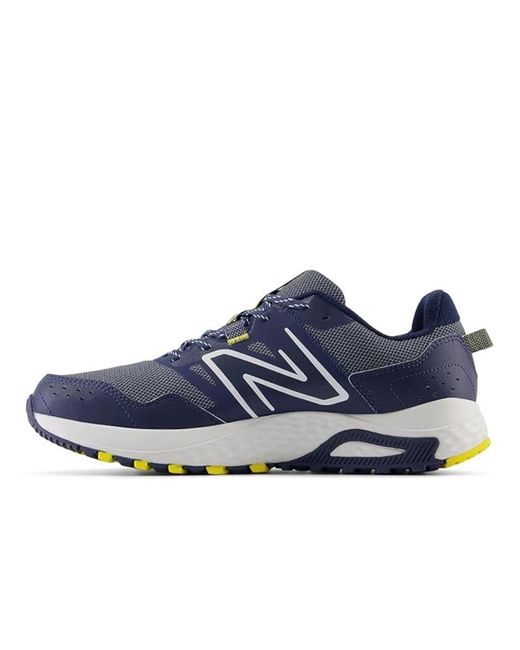 New Balance , Mt410v8 Trail Running Shoe, Nb Navy/arctic Grey/nb Navy ...