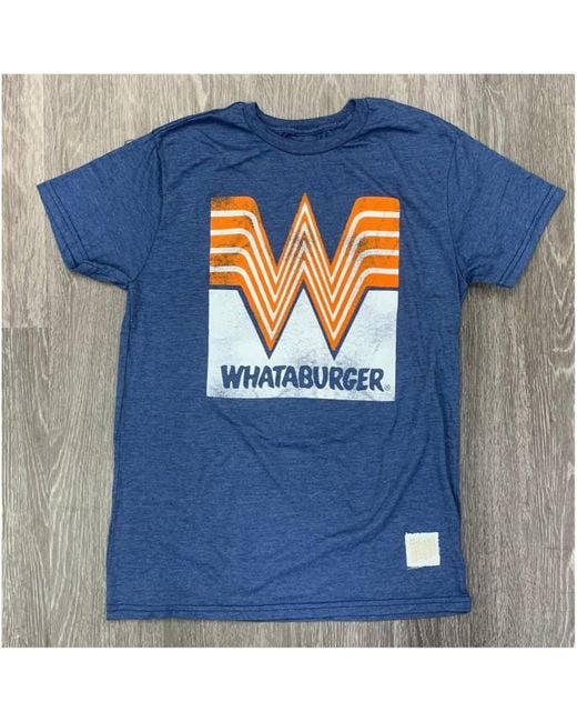 The Original Retro Brand Whataburger T-Shirt in Blue for Men | Lyst