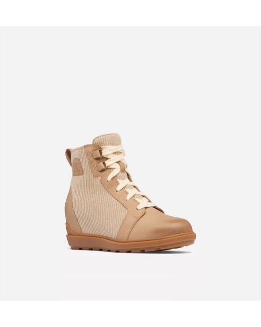 Sorel Evie Ii Nw Lace Plus Boots in Natural | Lyst