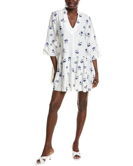 ANNA KAY Mexico Mini Dress in White | Lyst