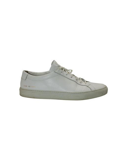 Common Projects Original Achilles Sneakers in Gray for Men | Lyst