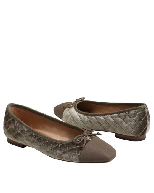 Sam Edelman Marilyn Ballet Flat in Brown | Lyst