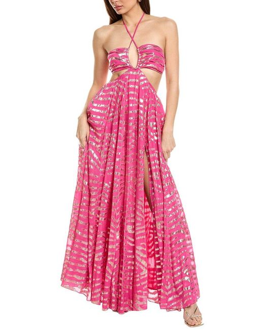 Rococo Sand Lara Maxi Dress in Pink | Lyst
