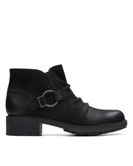 Clarks Hearth Faye in Black | Lyst