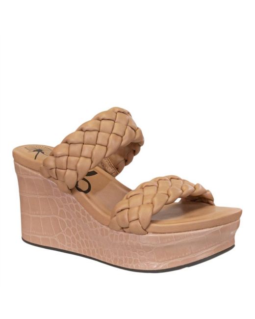 Otbt Fluent Sandal in Brown | Lyst