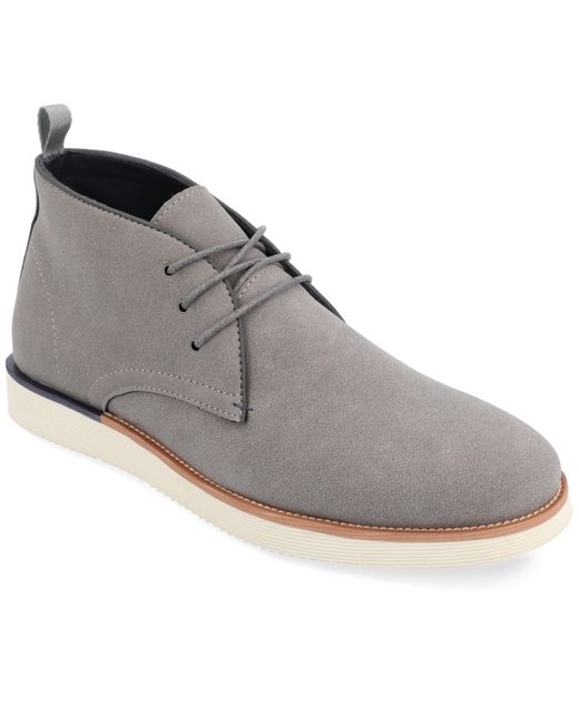 Vance Co. Jimmy Plain Toe Chukka Boot in Gray for Men | Lyst