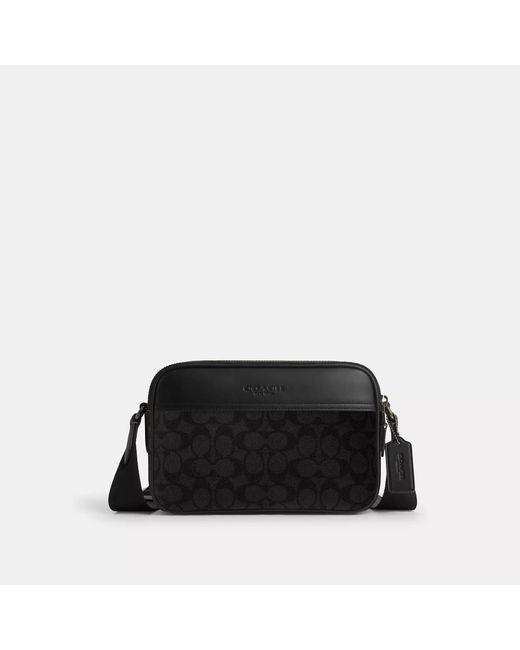 COACH Graham Crossbody Bag in Black | Lyst