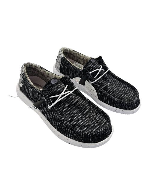 Hey Dude Wally H2O Mix Shoes in Black for Men | Lyst