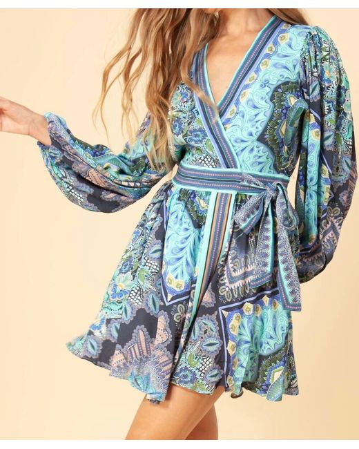 Hale Bob Veronika Dress in Blue | Lyst