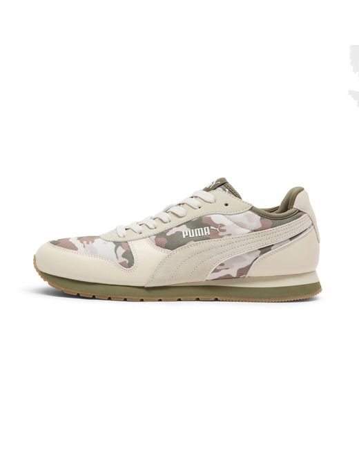 PUMA St Miler Camo Sneakers in White for Men | Lyst